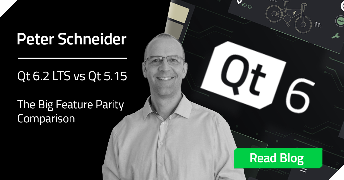 Qt 6.2 vs. Qt 5.15 – The Feature Parity Comparison